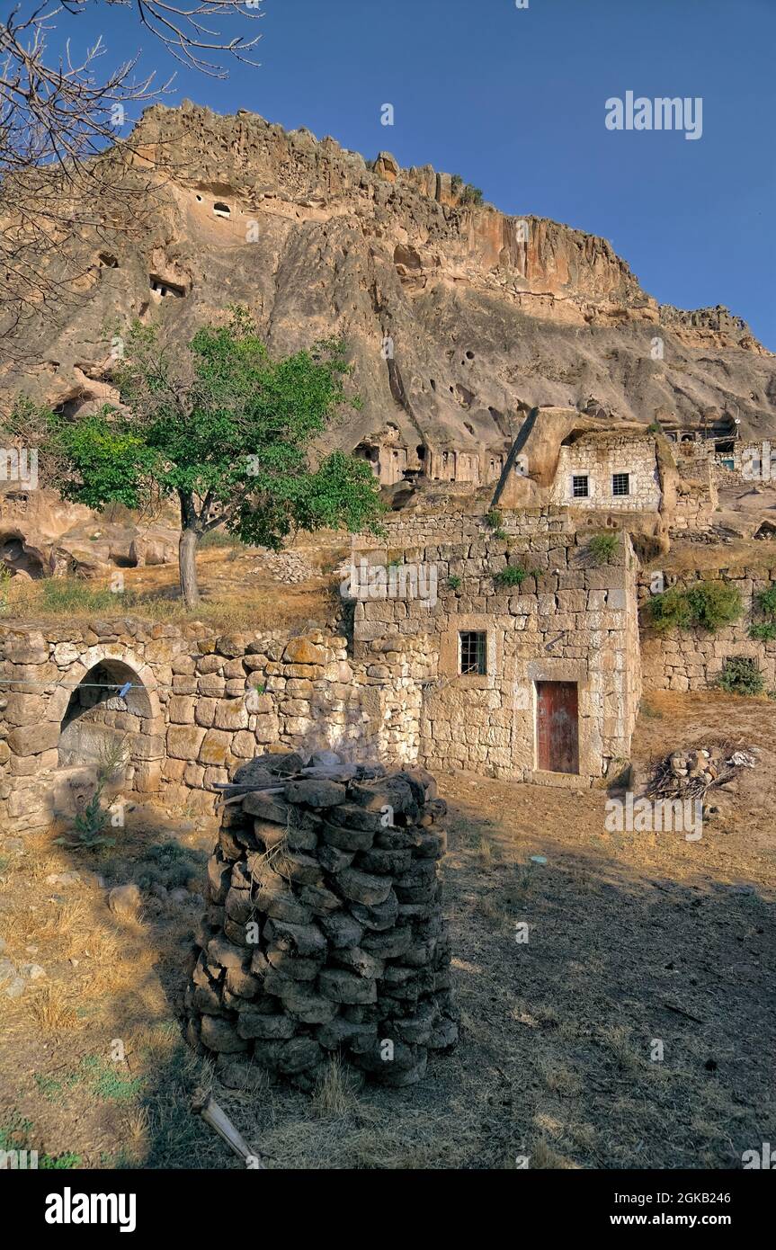 architecture and rural culture of the traditional country in Turkey ...