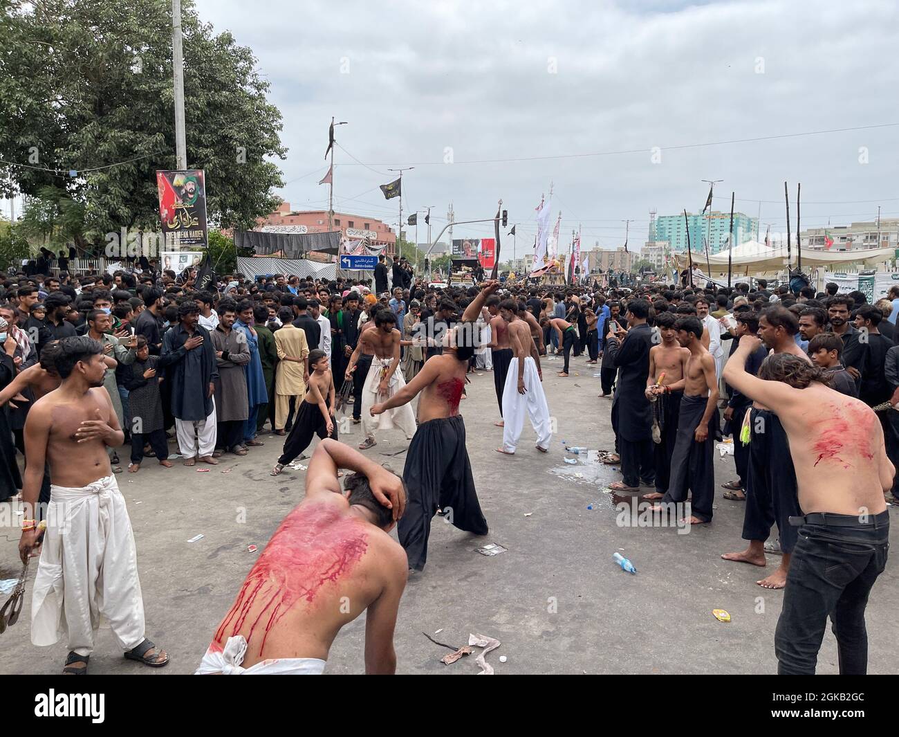 Self flagellation hi-res stock photography and images - Alamy