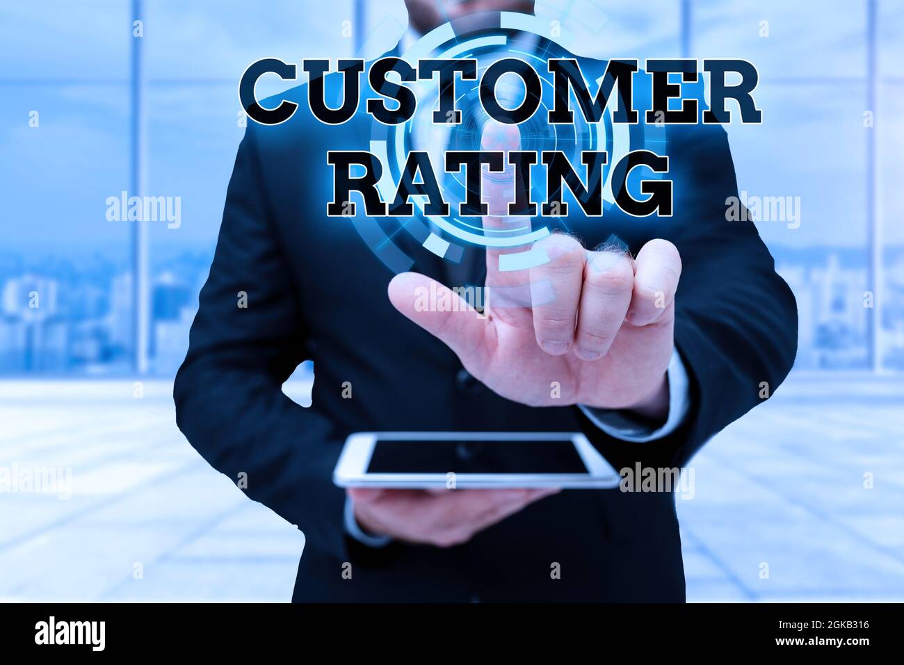 Conceptual caption Customer Rating. Internet Concept gauge the customer ...