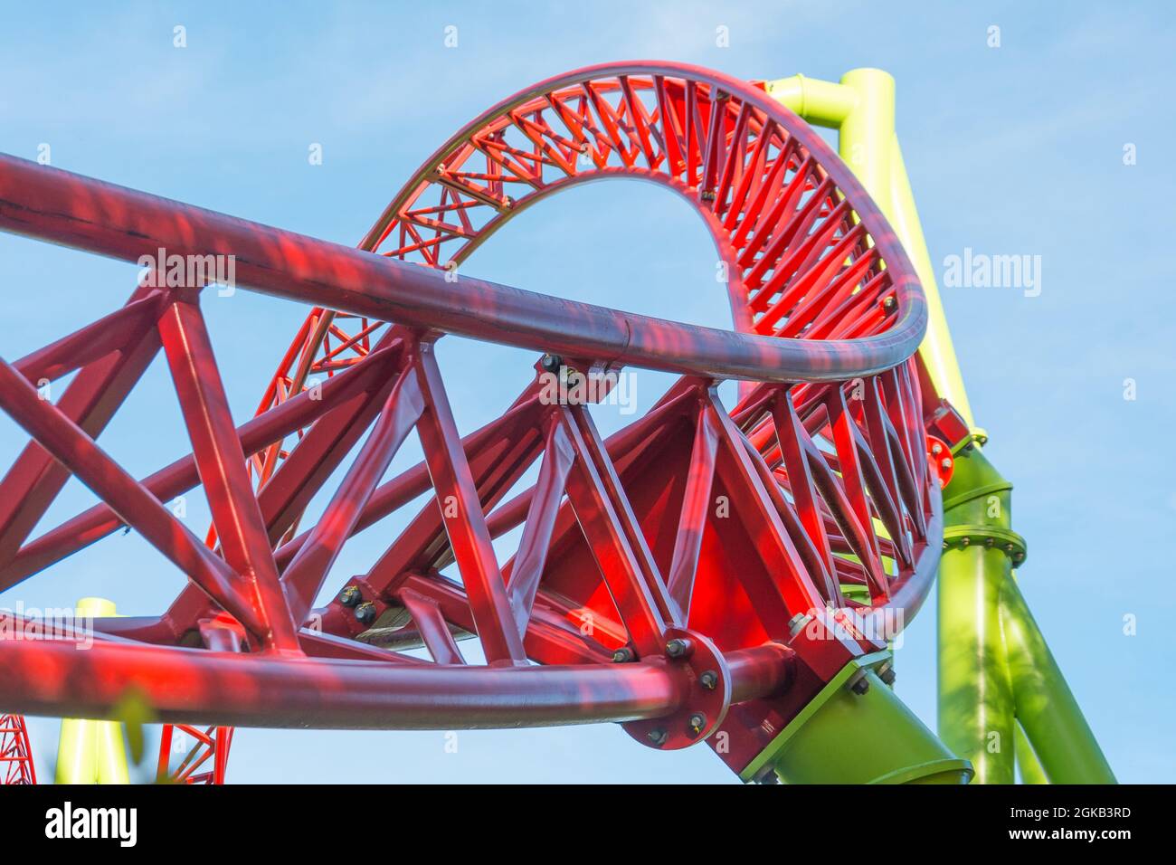 Fair roller coaster looping loop hi-res stock photography and images ...
