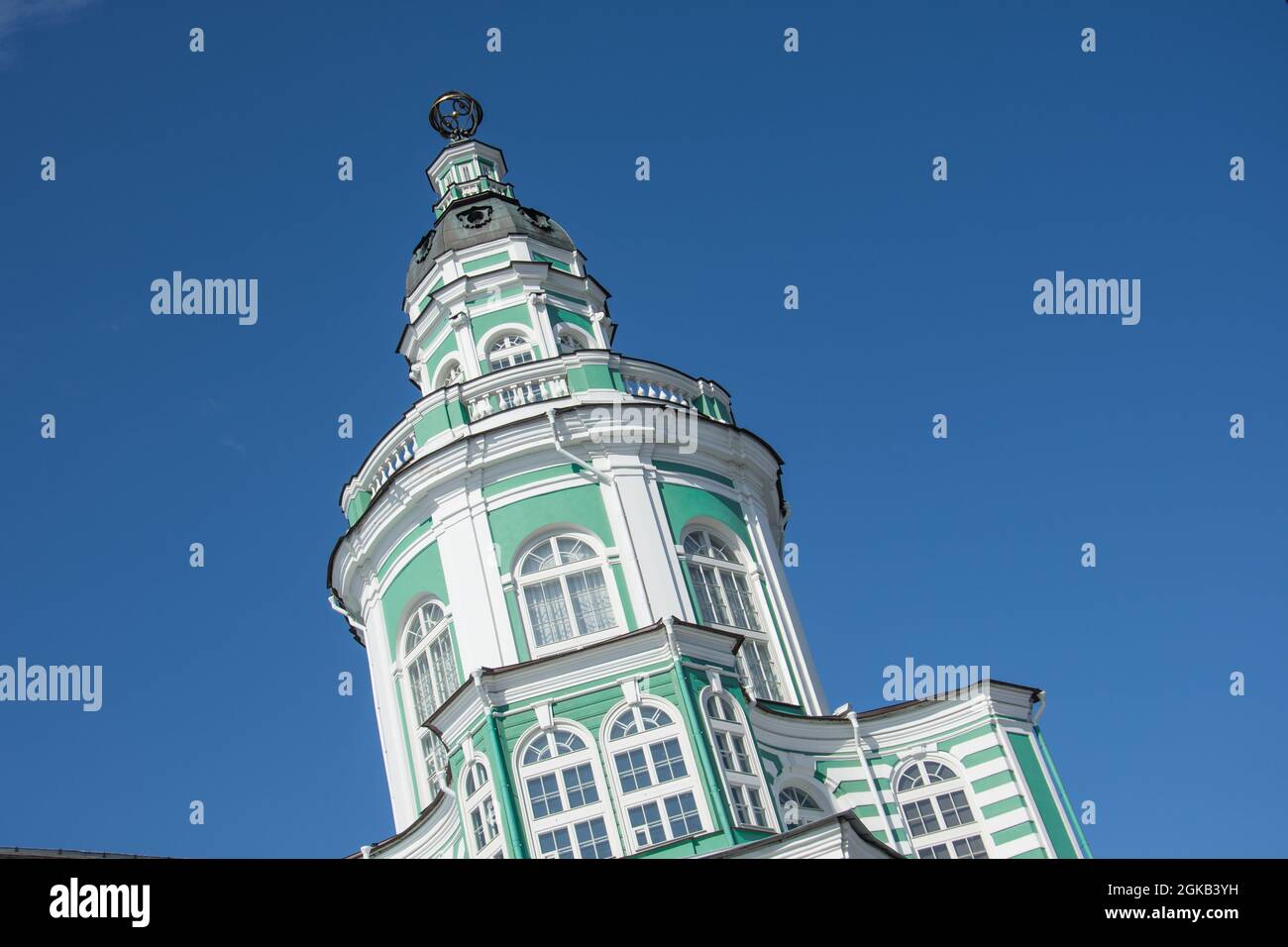 The Kunstkamera was the first museum founded. Tower in the center of ...