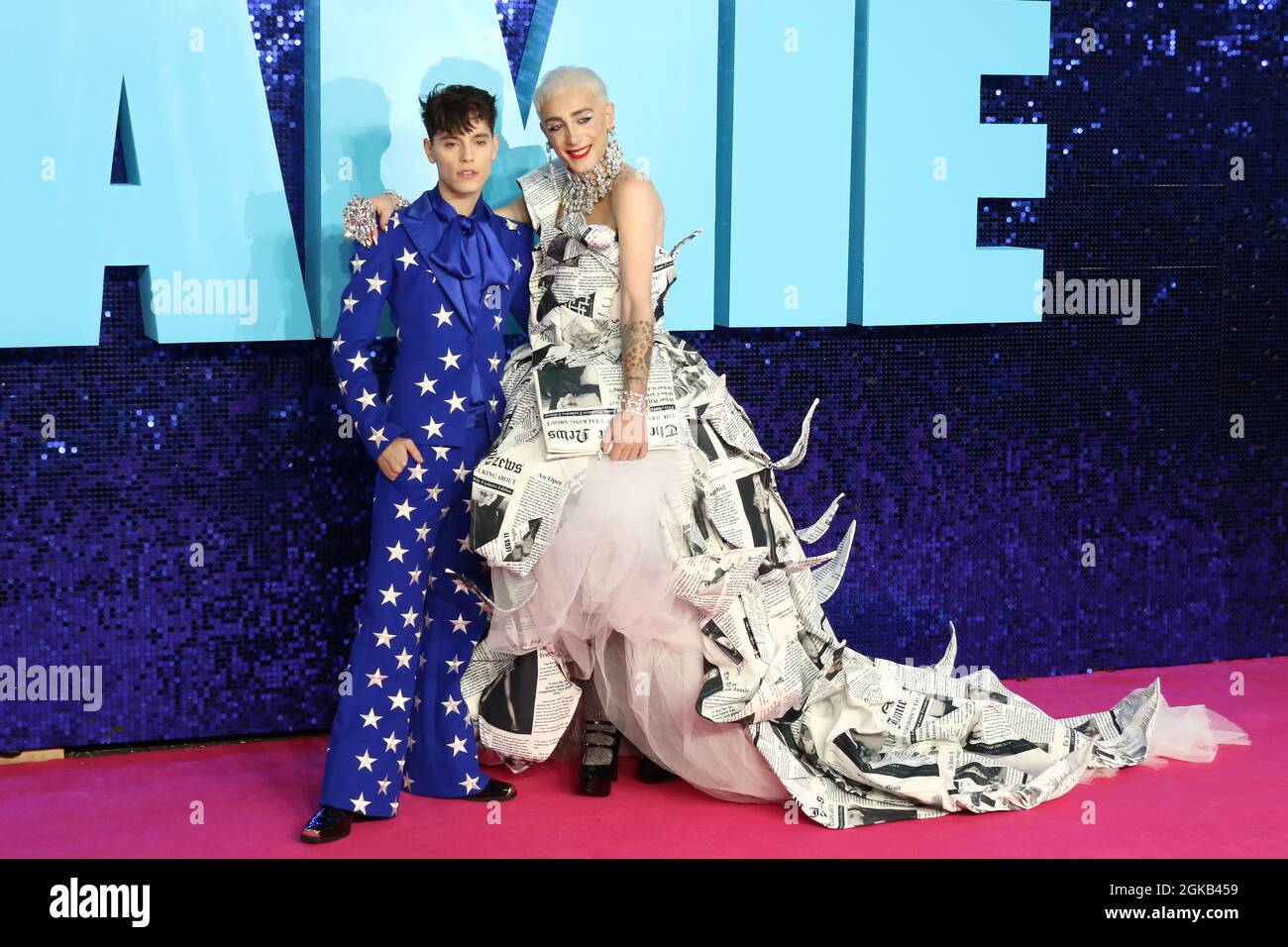 Non Exclusive: Max Harwood and Jamie Campbell, Everybody's Talking ...