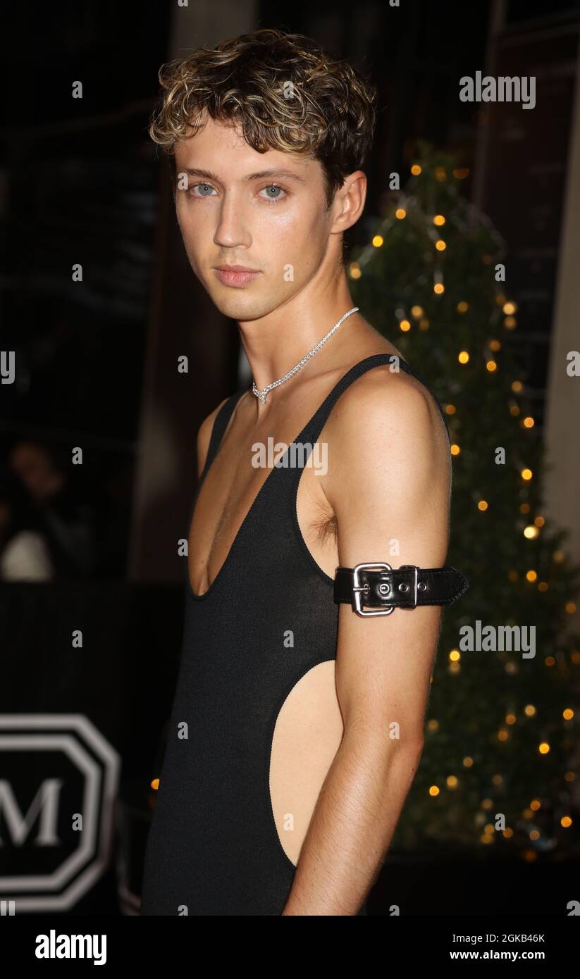 September 13, 2021, New York, New York, USA: Singer TROYE SIVAN attends ...