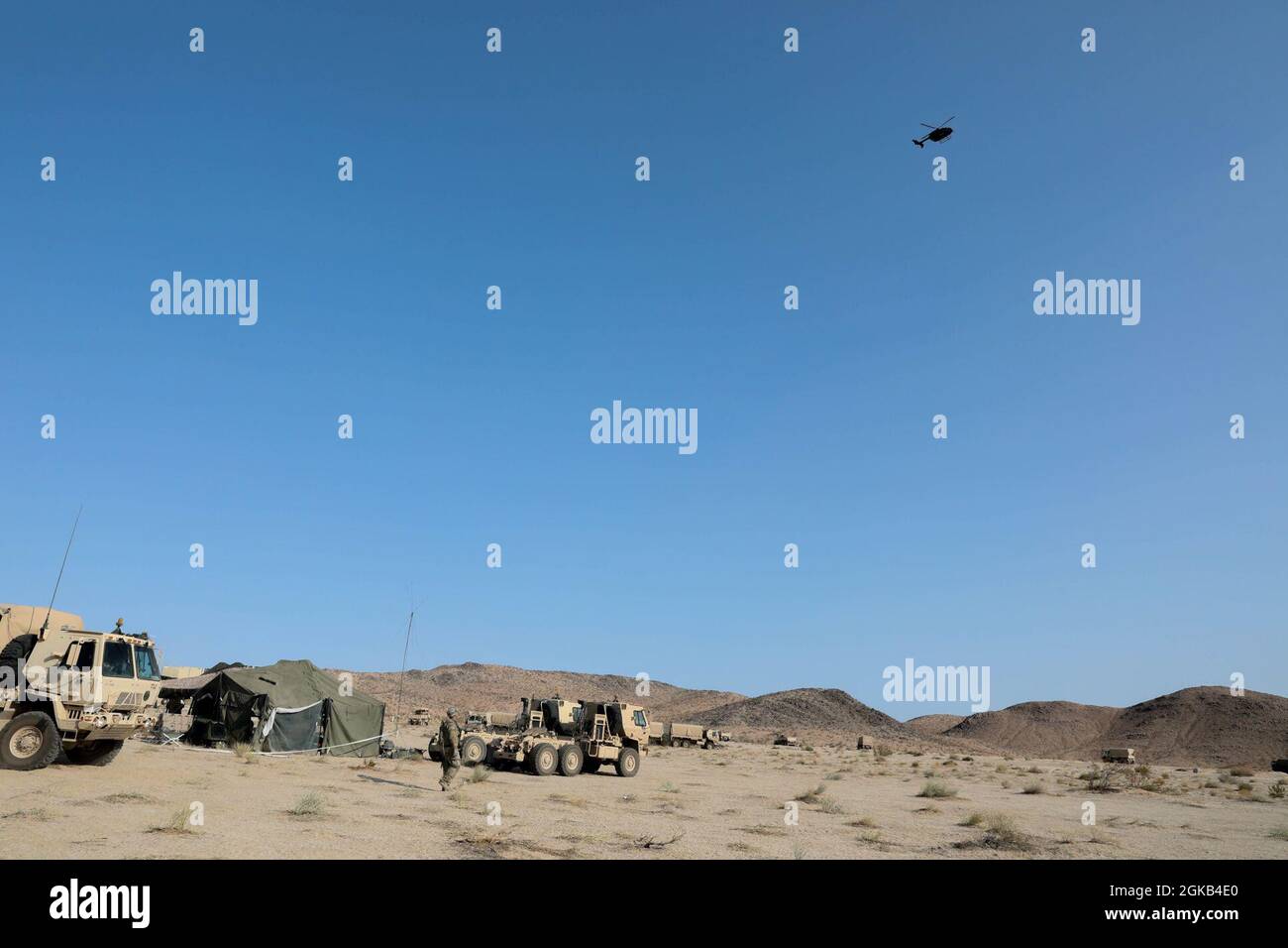 Soldiers assigned to the 700th Brigade Support Battalion, 45th Infantry ...