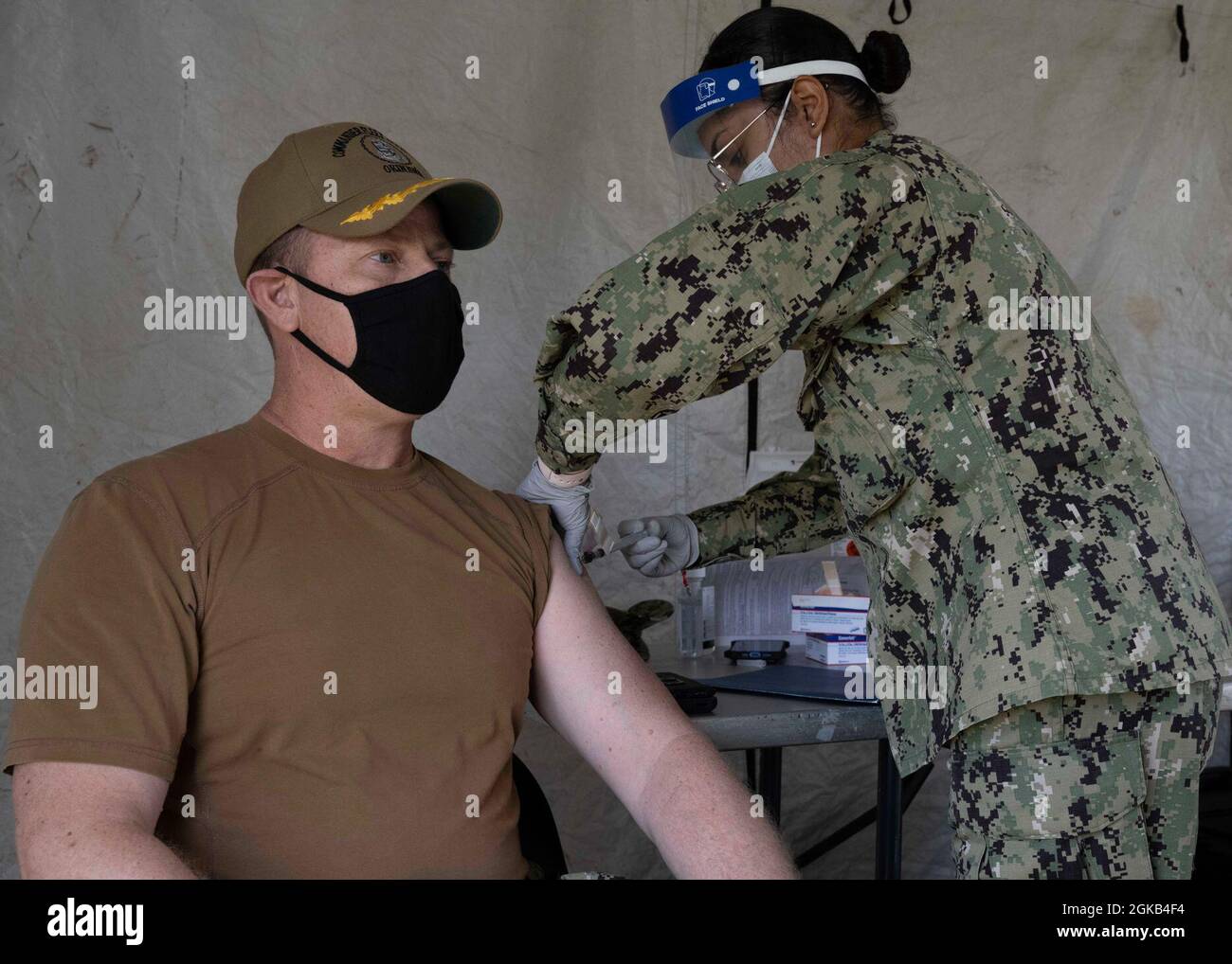 CAMP FOSTER, Japan (Mar. 1, 2021) Capt. Scott Hardy, Commander, Fleet ...