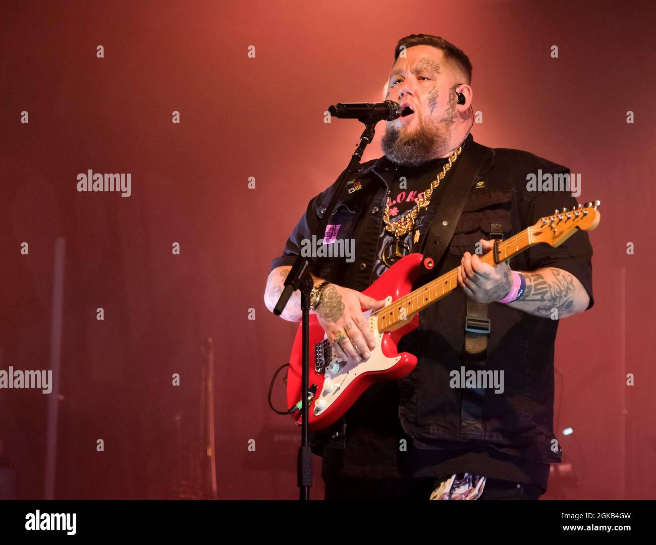 Rory Charles Graham aka Rag'n'Bone Man performing at the Cambridge Club ...