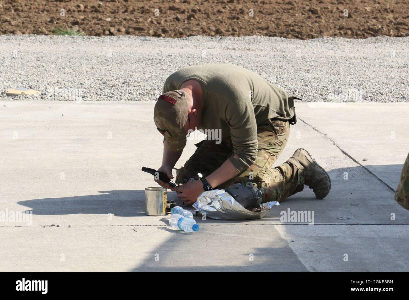 U.S. Army Sgt. 1st Class Christopher Waldron, crew chief with Alpha ...