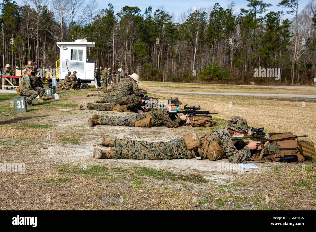U.S. Marines with Marine Corps Base Camp Lejeune participating in the ...