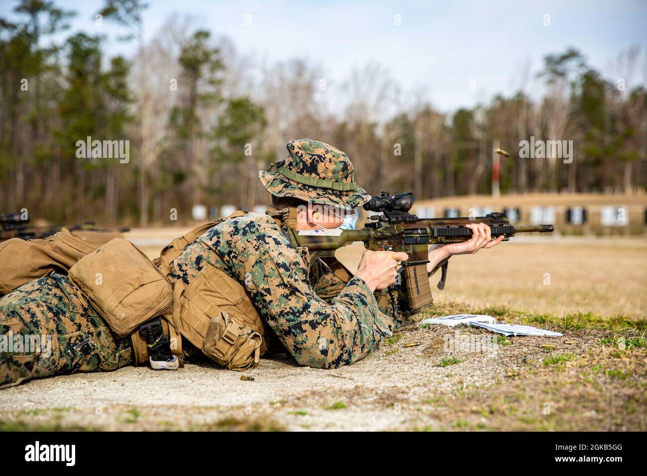 U.S. Marine Corps Lance Cpl. Thomas Meek, a rifleman with 1st Battalion ...