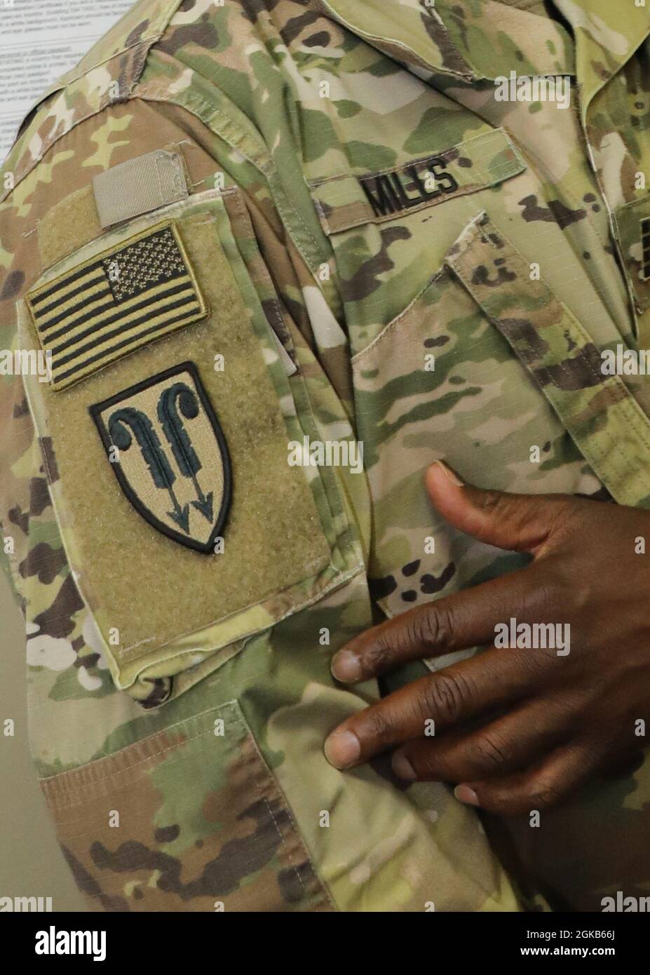 Army Reserve Chief Warrant Officer 4 Denrick Mills, 310th Sustainment ...