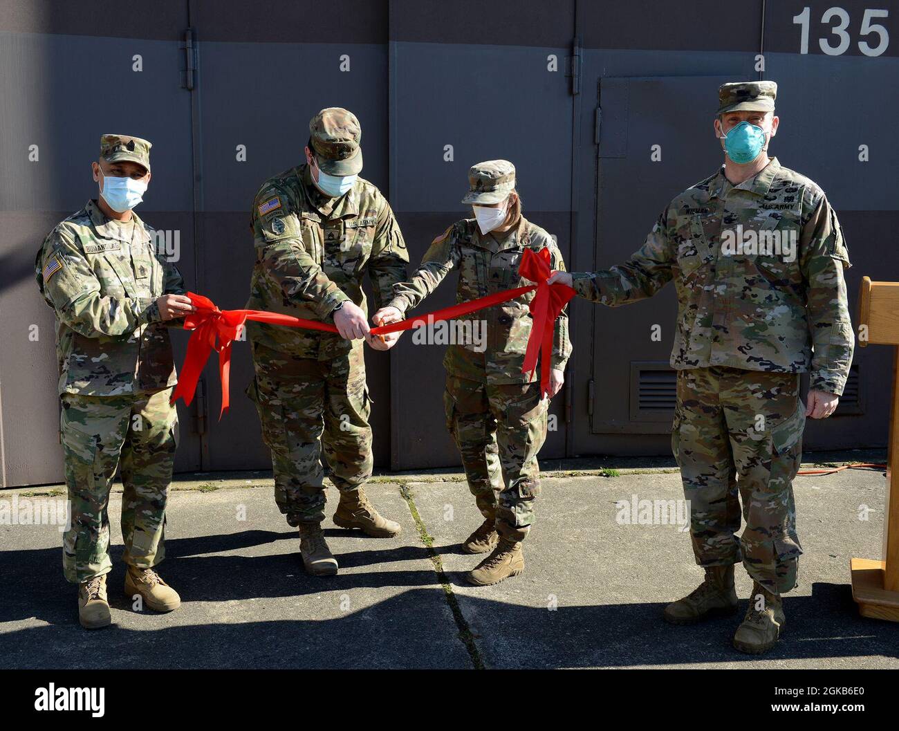 The 30th Medical Brigade celebrates the opening of the new fitness ...