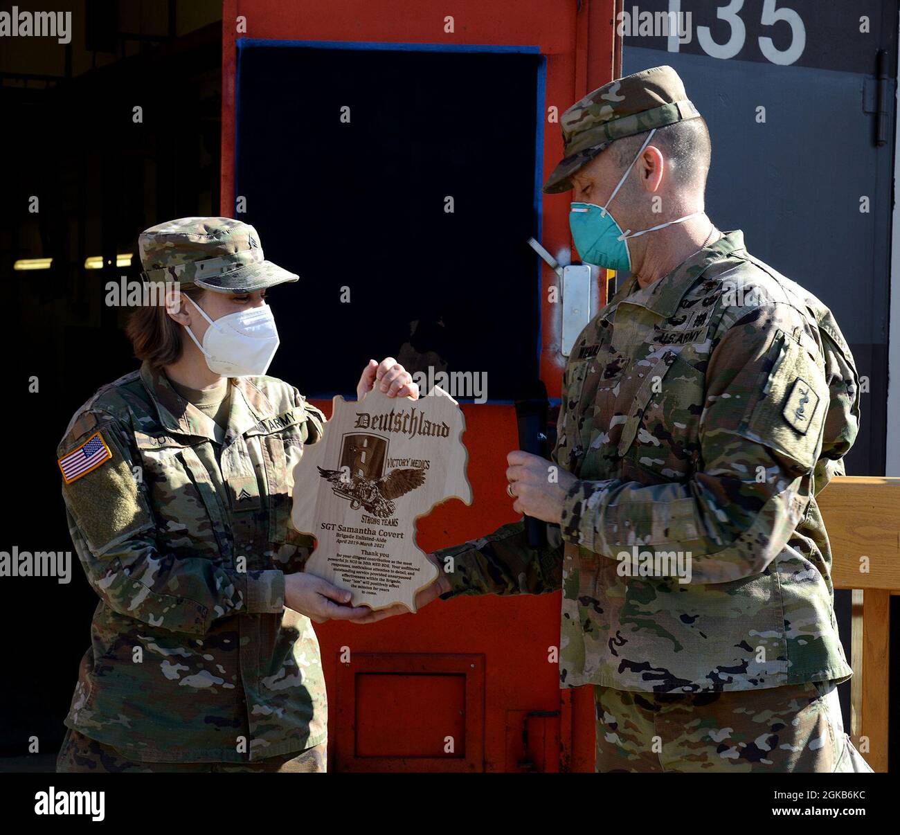 U.S. Army Col. Jason S. Wieman, commander, 30th Medical Brigade ...