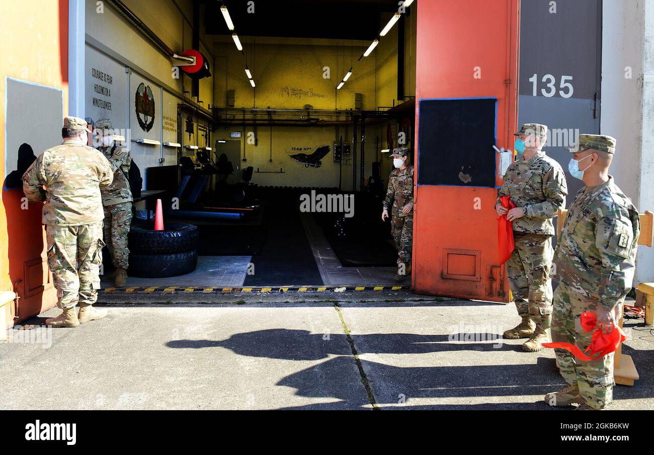 The 30th Medical Brigade celebrates the opening of the new fitness ...