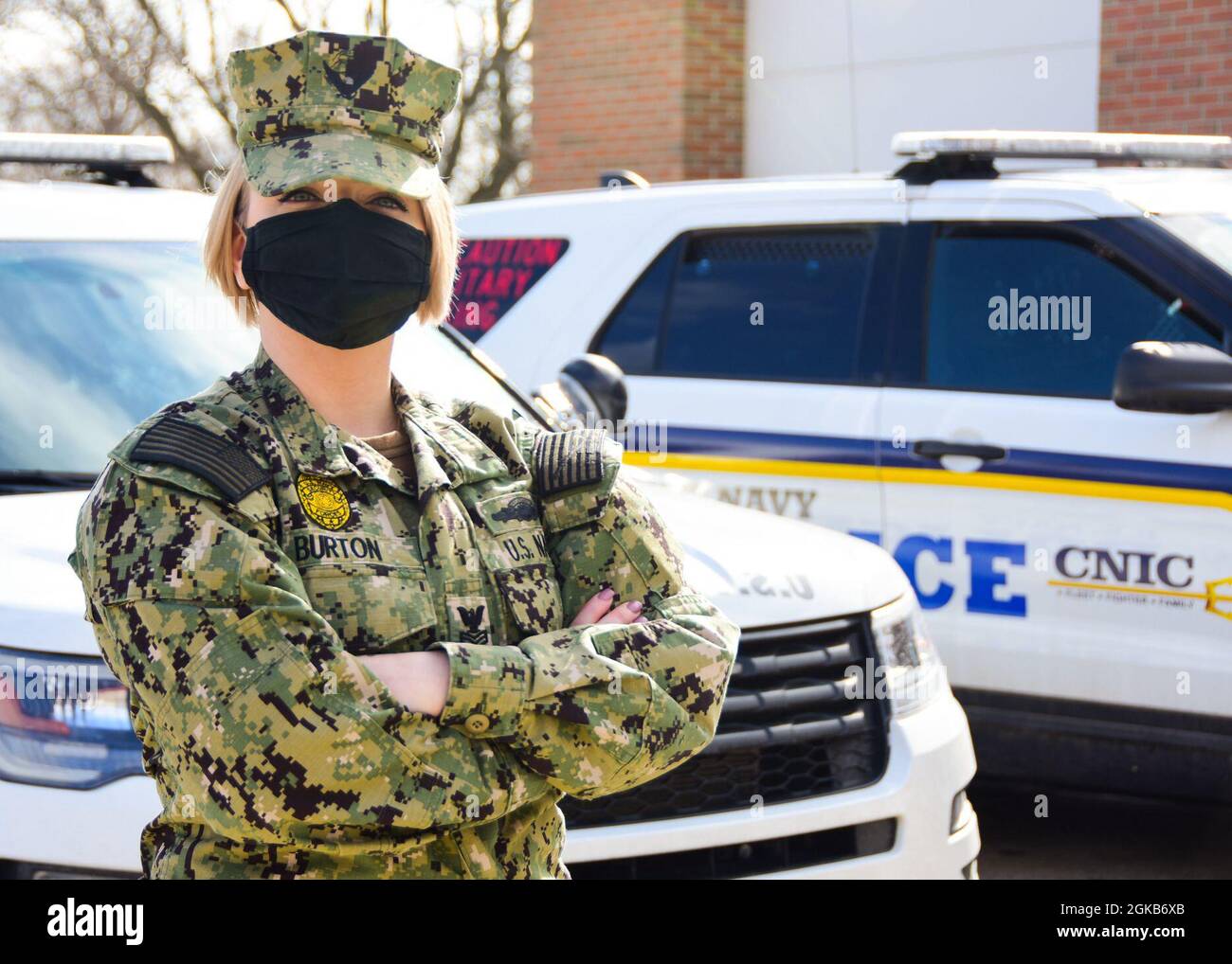 GREAT LAKES, Il. (Mar. 1, 2021) A portrait of Master-at-Arms 1st Class ...
