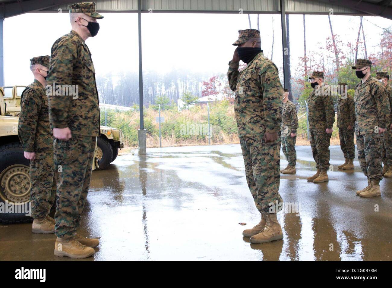 GySgt. Erick Cheshier, a Marine with the Marine Corps Information ...