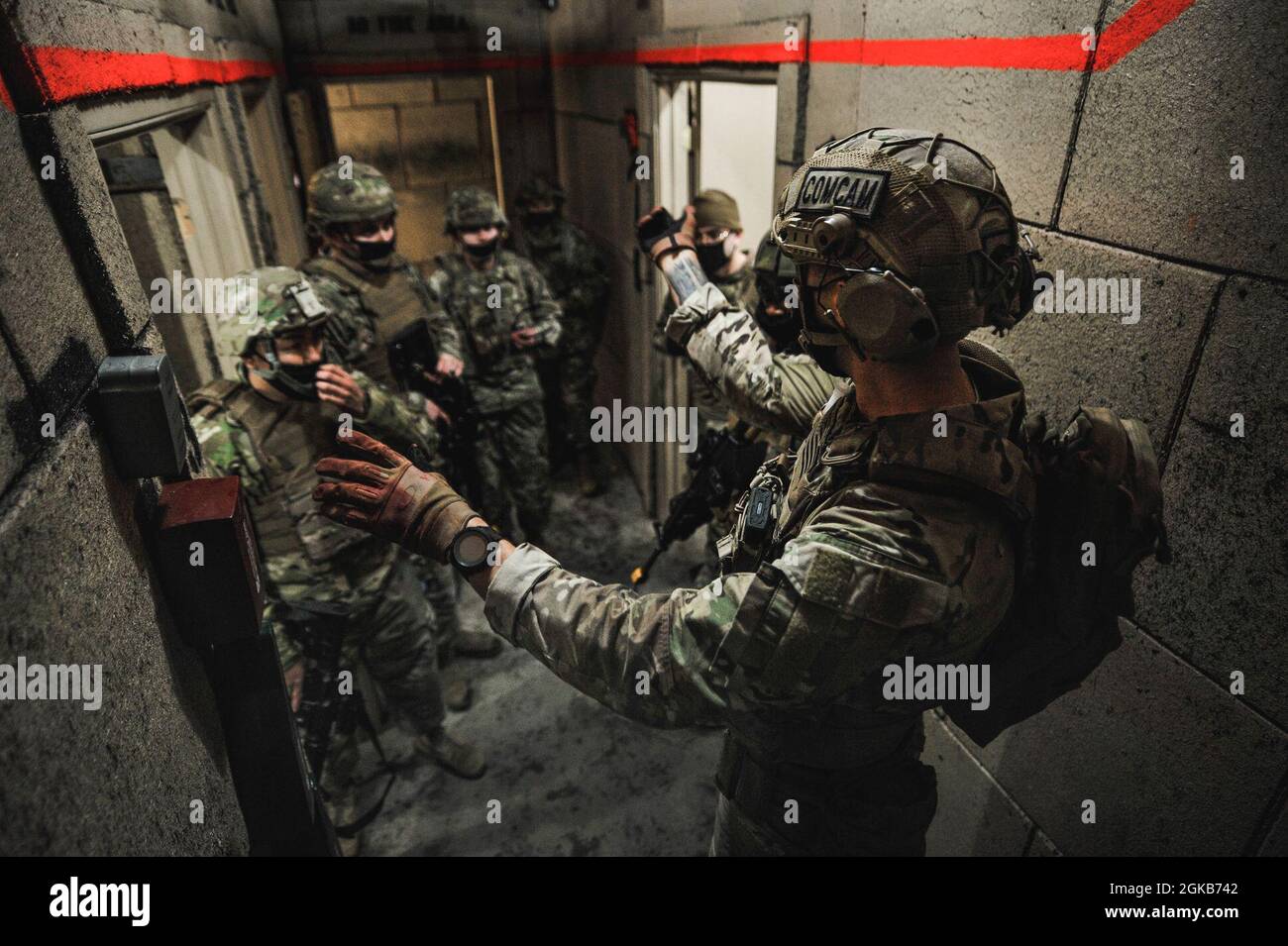 U.S. Army Sgt. 1st Class Edward French IV, a platoon sergeant at 55th ...