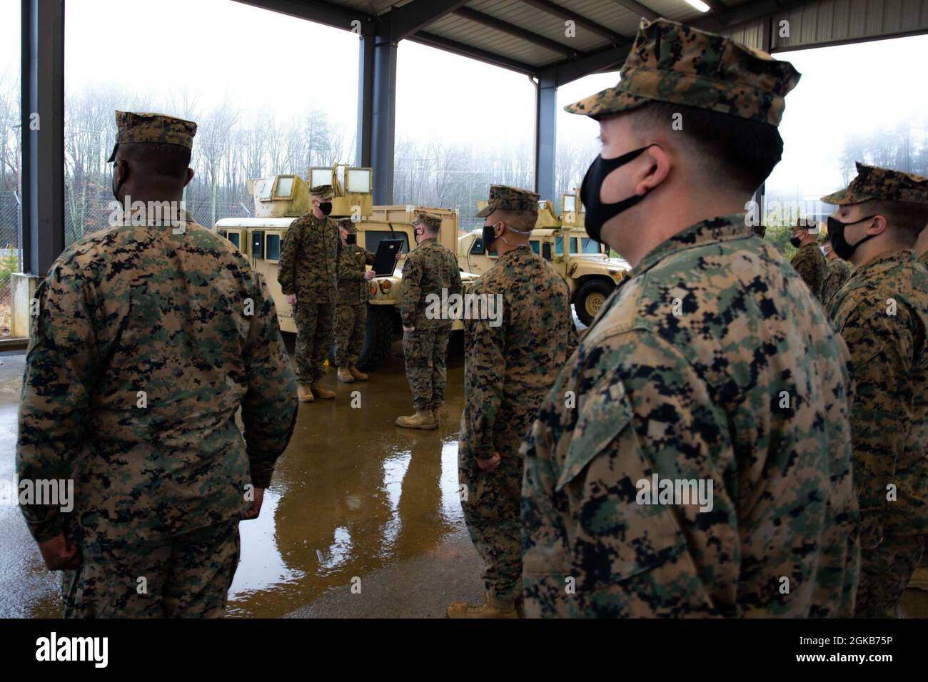 GySgt. Michael Flor, a U.S. Marine at the Marine Corps Information ...