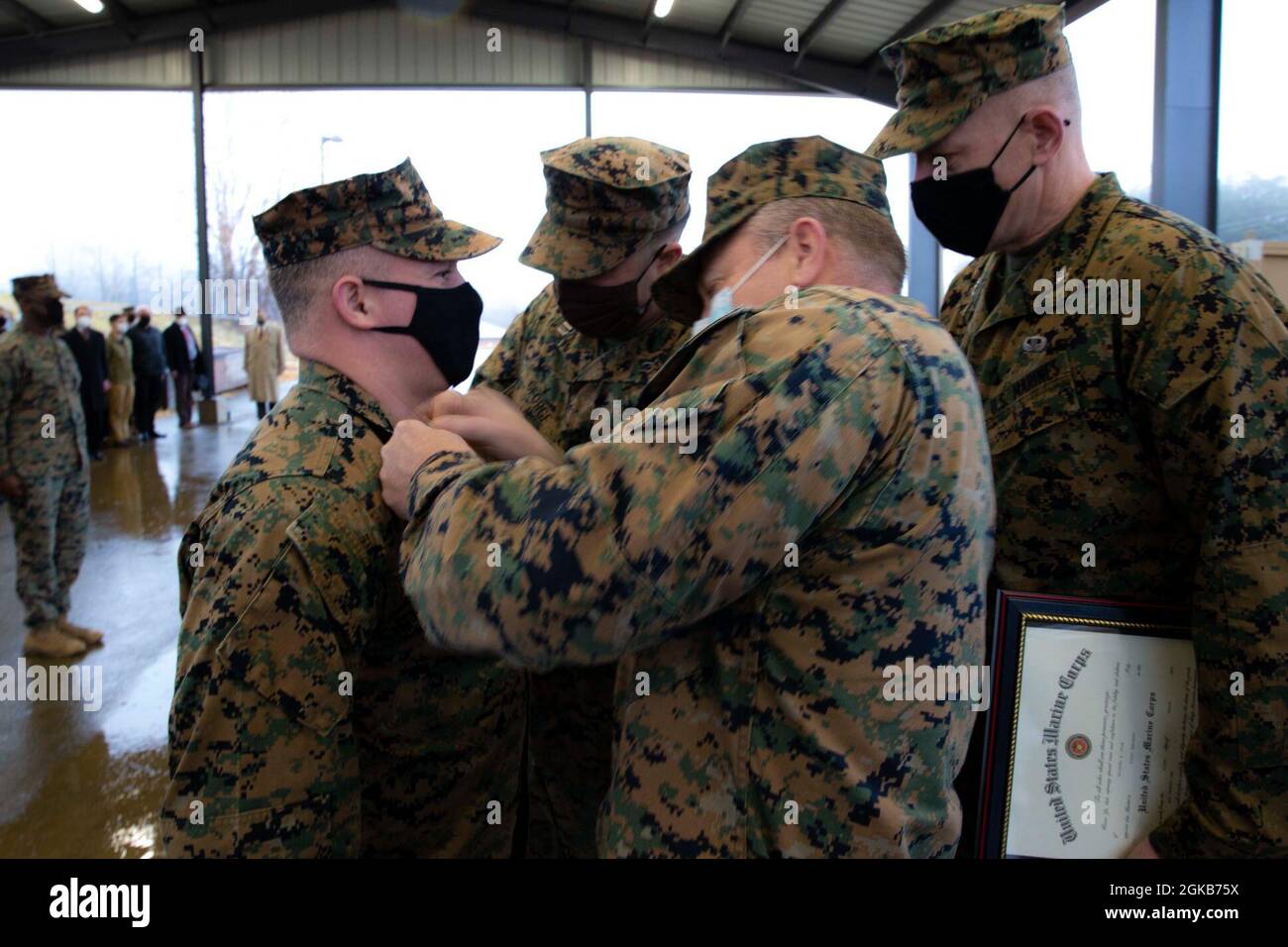 GySgt. Michael Flor, a U.S. Marine with the Marine Corps Information ...