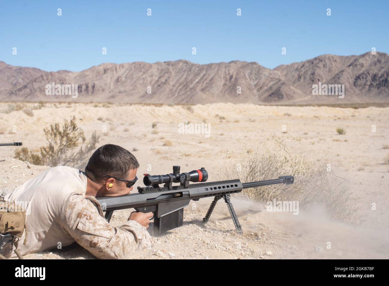 U.S. Marine Corps Sgt. Desmond Tyson, an explosive ordnance technician ...