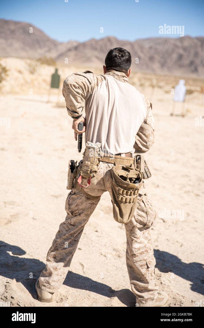 U.S. Marine Corps Staff Sgt. Austin McHenry, an explosive ordnance ...