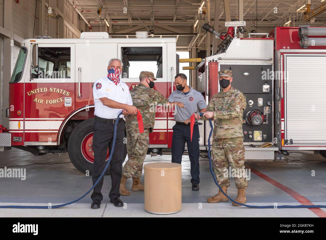 The 45th Space Wing hosts a ribbon cutting ceremony to commemorate the ...