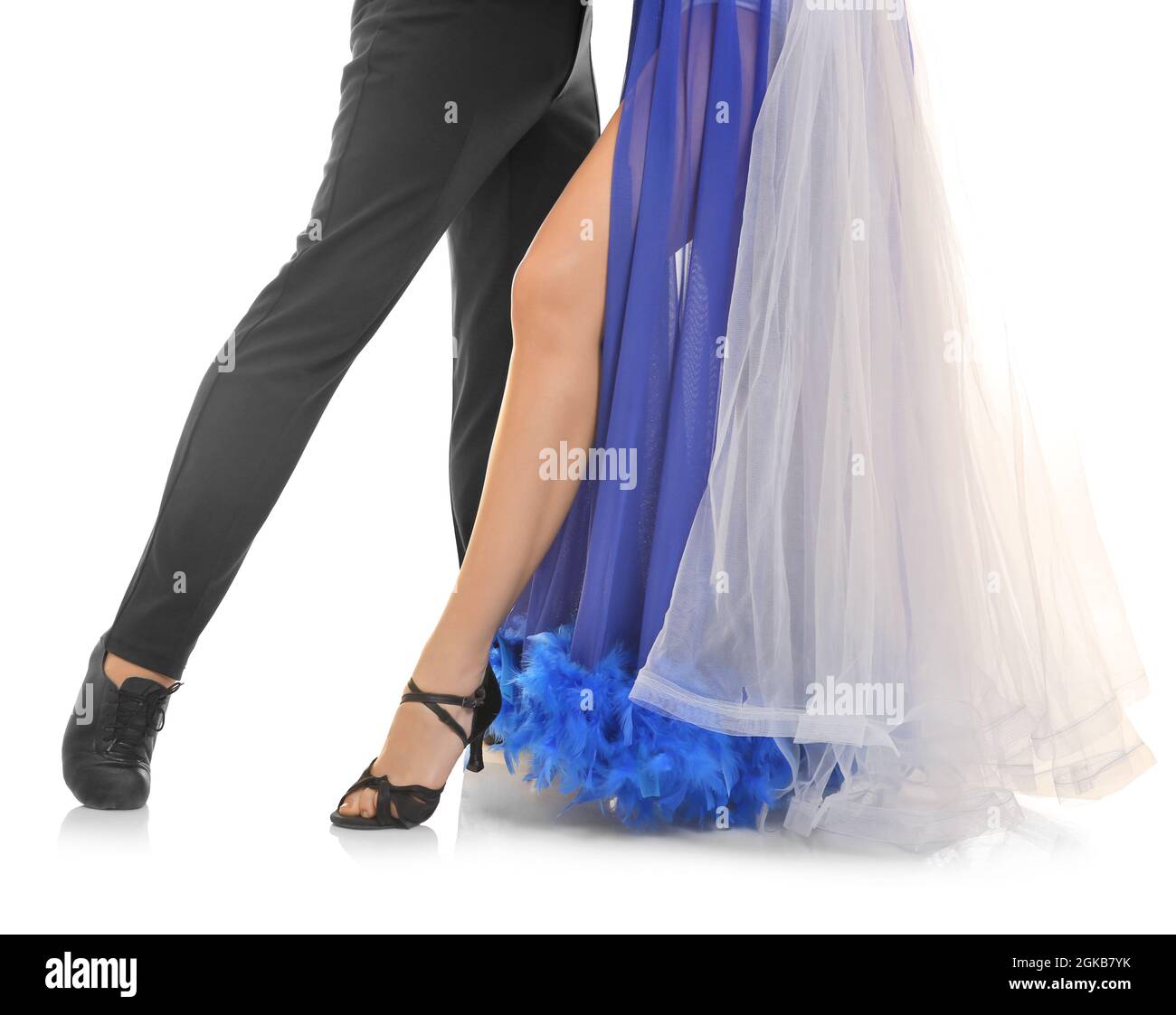 Legs of young dancers on white background Stock Photo - Alamy