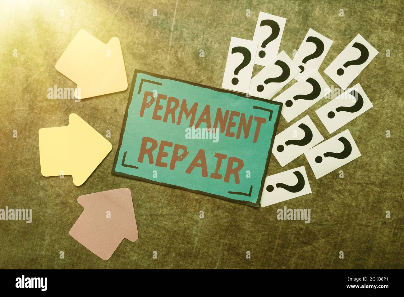 Writing displaying text Permanent Repair. Business concept A repair of ...