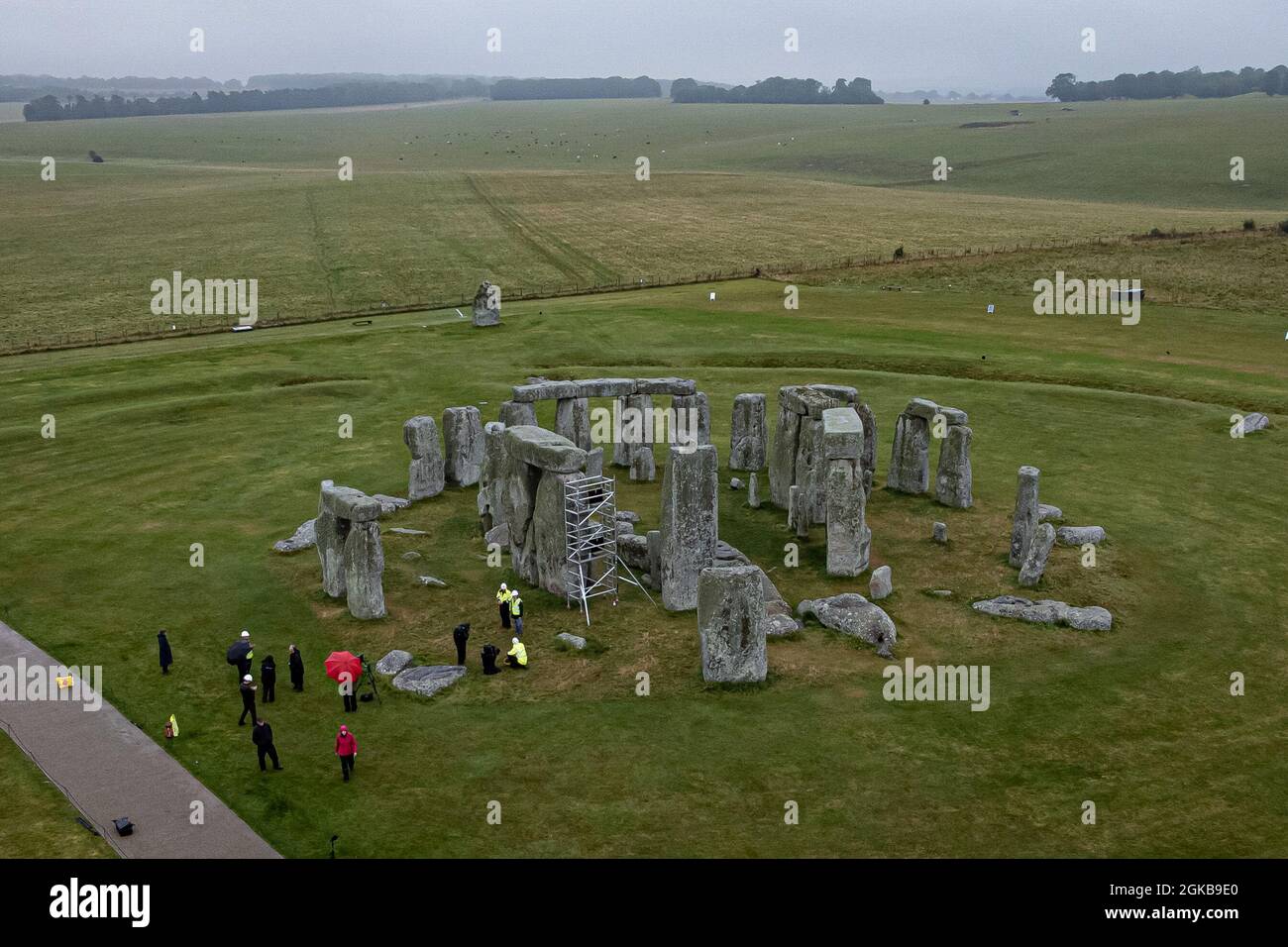 Stonehenge repair hi-res stock photography and images - Alamy