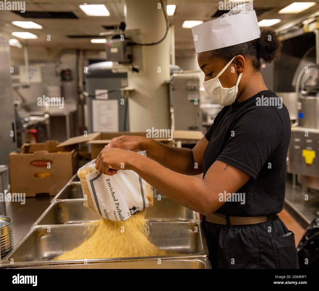 210302-N-GA608-1056 ARABIAN GULF (Mar. 2, 2021) – U.S. Marine Corps Sgt ...