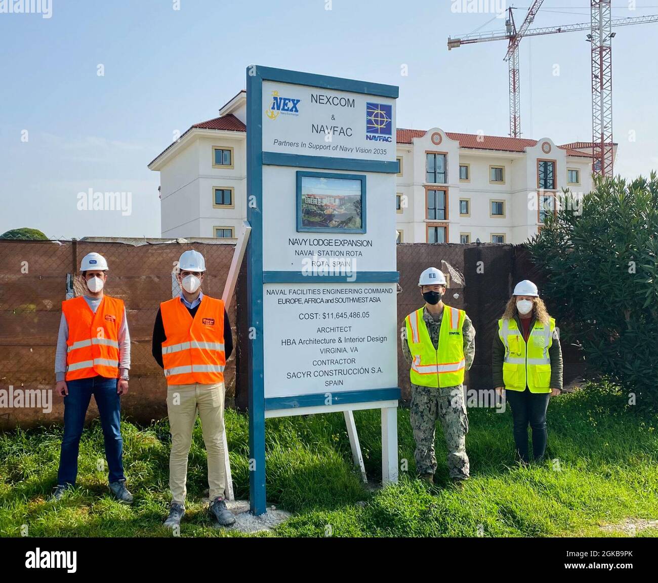 NAVAL STATION ROTA, Spain (Mar. 01, 2021) – Members of Public Works ...