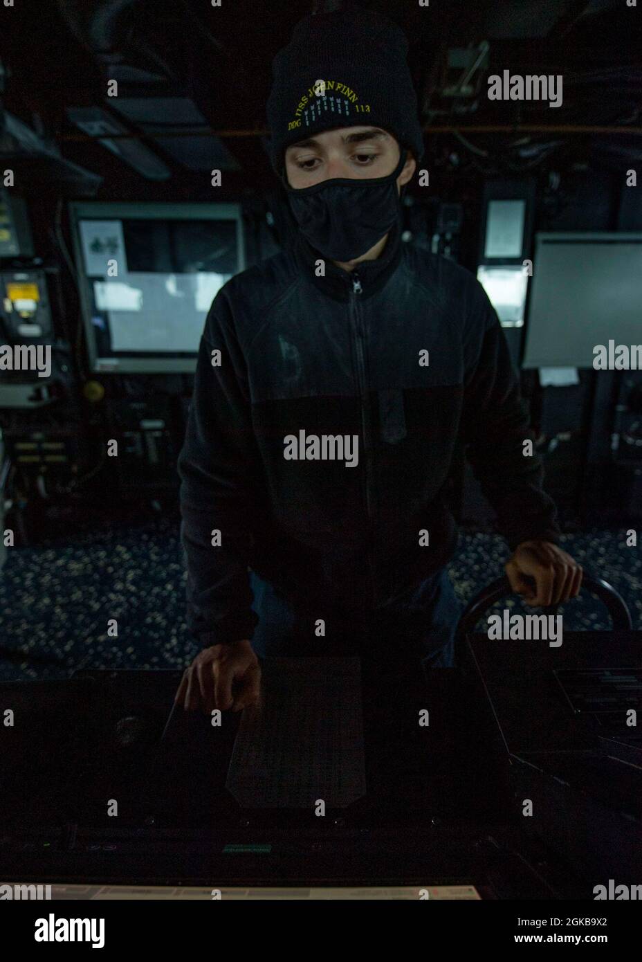 PACIFIC OCEAN (March 2, 2021) U.S. Navy Seaman Alexander Perez, from ...