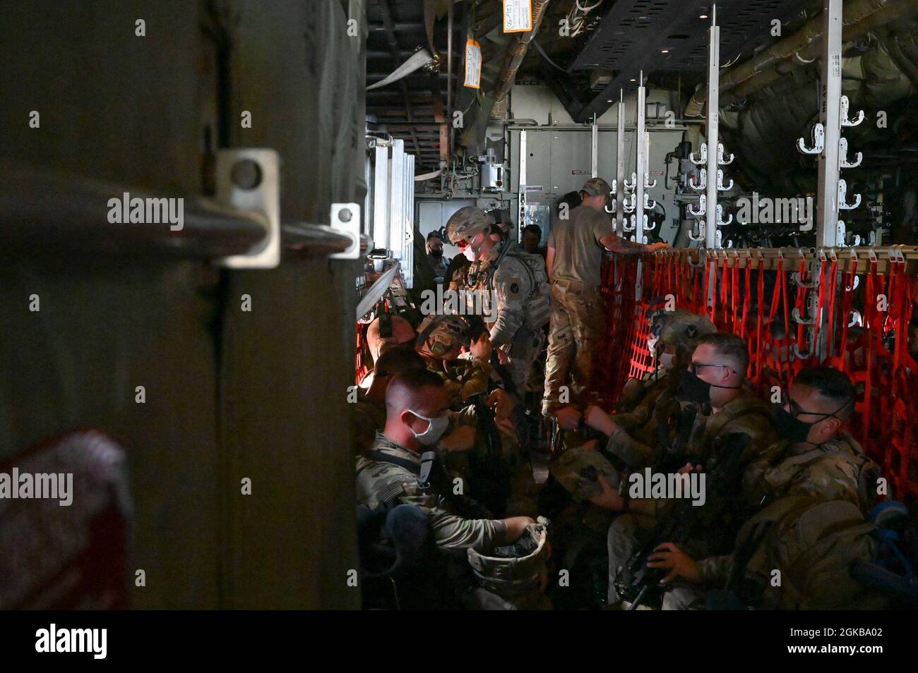 U.S. service members from the 37th Airlift Squadron, the Joint Response ...