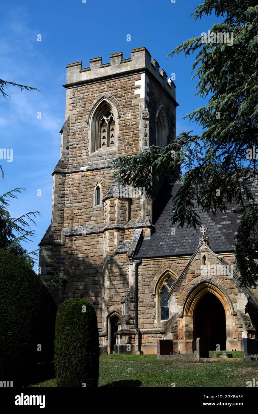St. John the Evangelist Church, Shenton, Leicestershire, England, UK ...