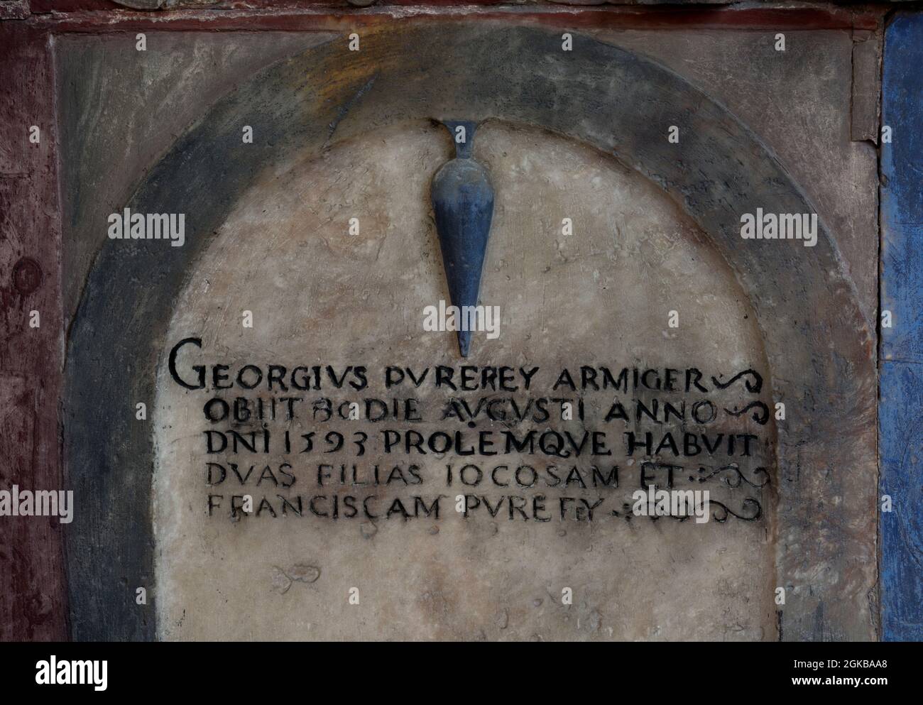 George Purefoy memorial, St. Michael and All Angels Church, Fenny ...