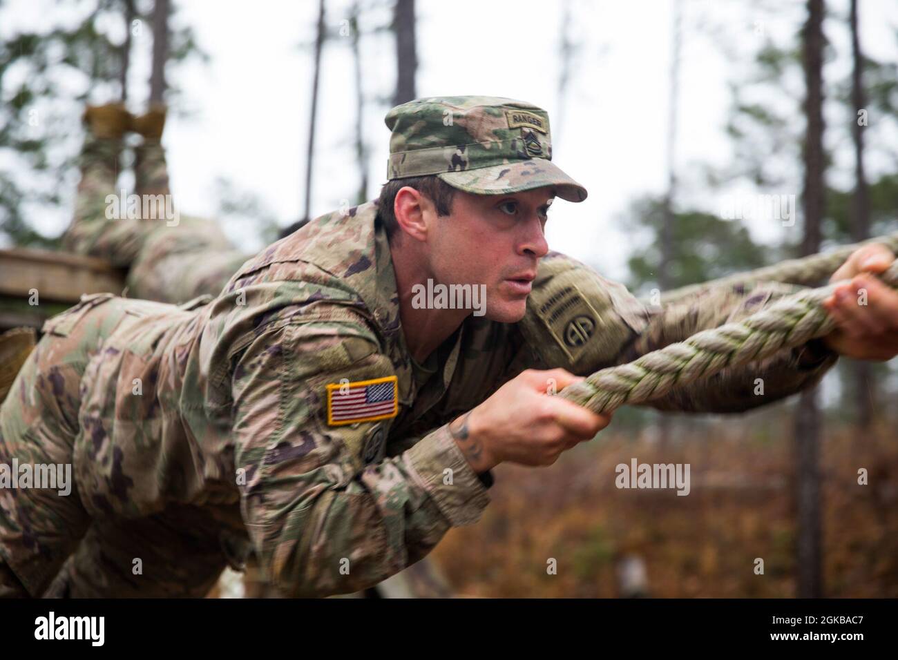 The Best Ranger Teams from the 82nd Airborne Division prep for the ...