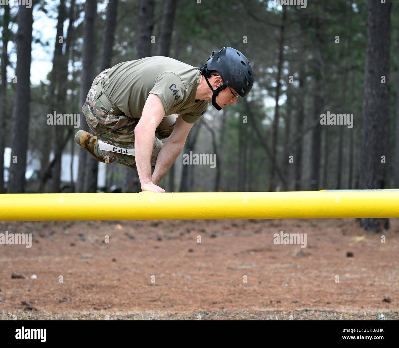 A Civil Affairs candidate at the U.S. Army John F. Kennedy Special ...