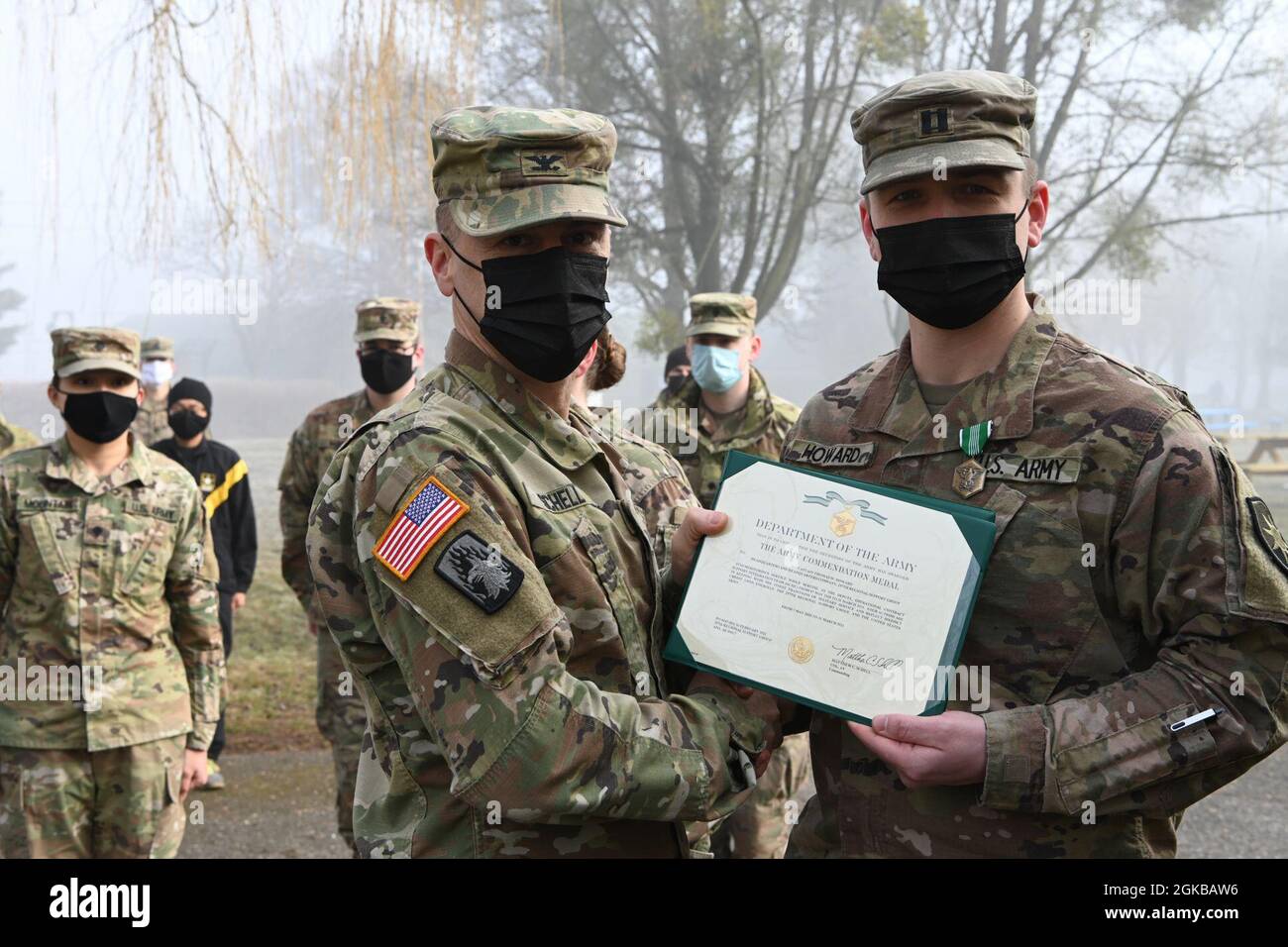 Alaska Army National Guard Captain Thomas Howard, 297th Regional ...