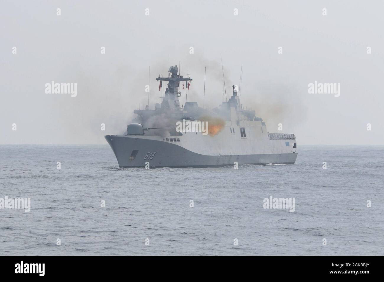 210303-N-QD512-3496 ATLANTIC OCEAN (March 3, 2021) The Royal Moroccan ...