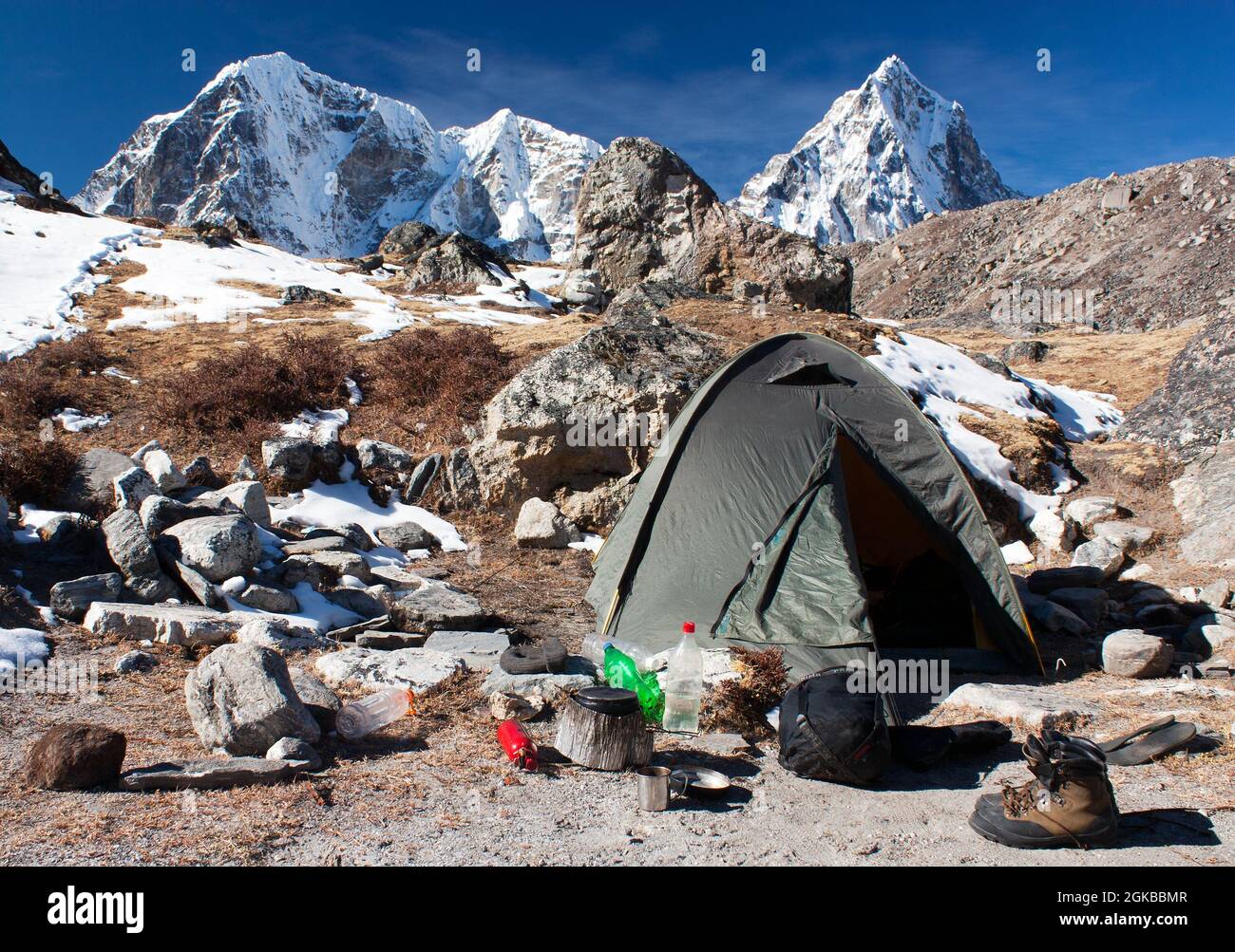Mount Everest Green Boots