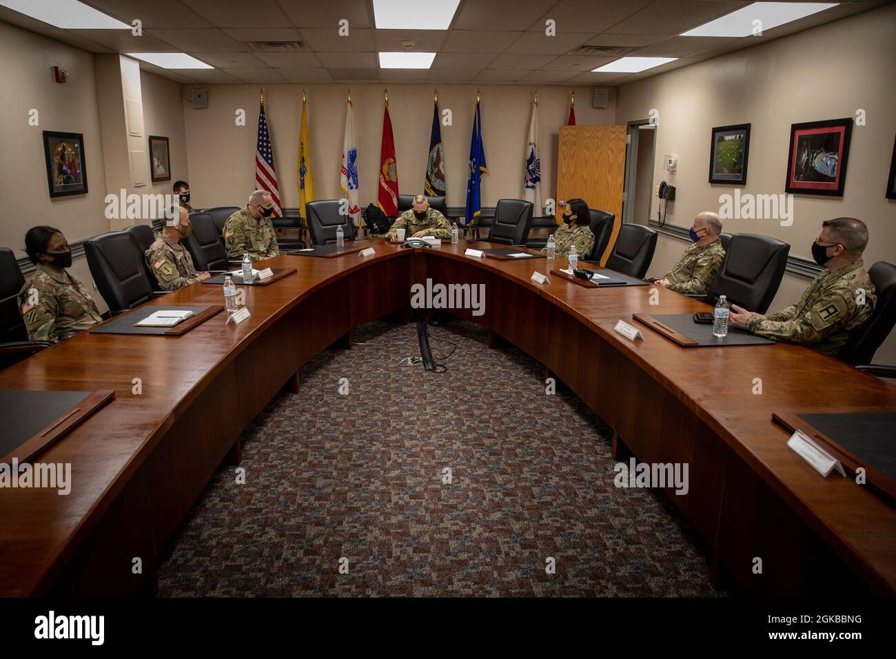 U.S. Army Lt. Gen. Thomas James, Commanding General of First Army ...