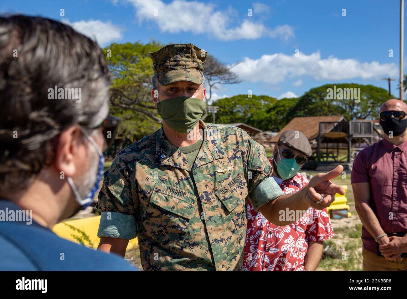 Lt. Col. Timothy Pochop, director, Environmental Compliance and ...