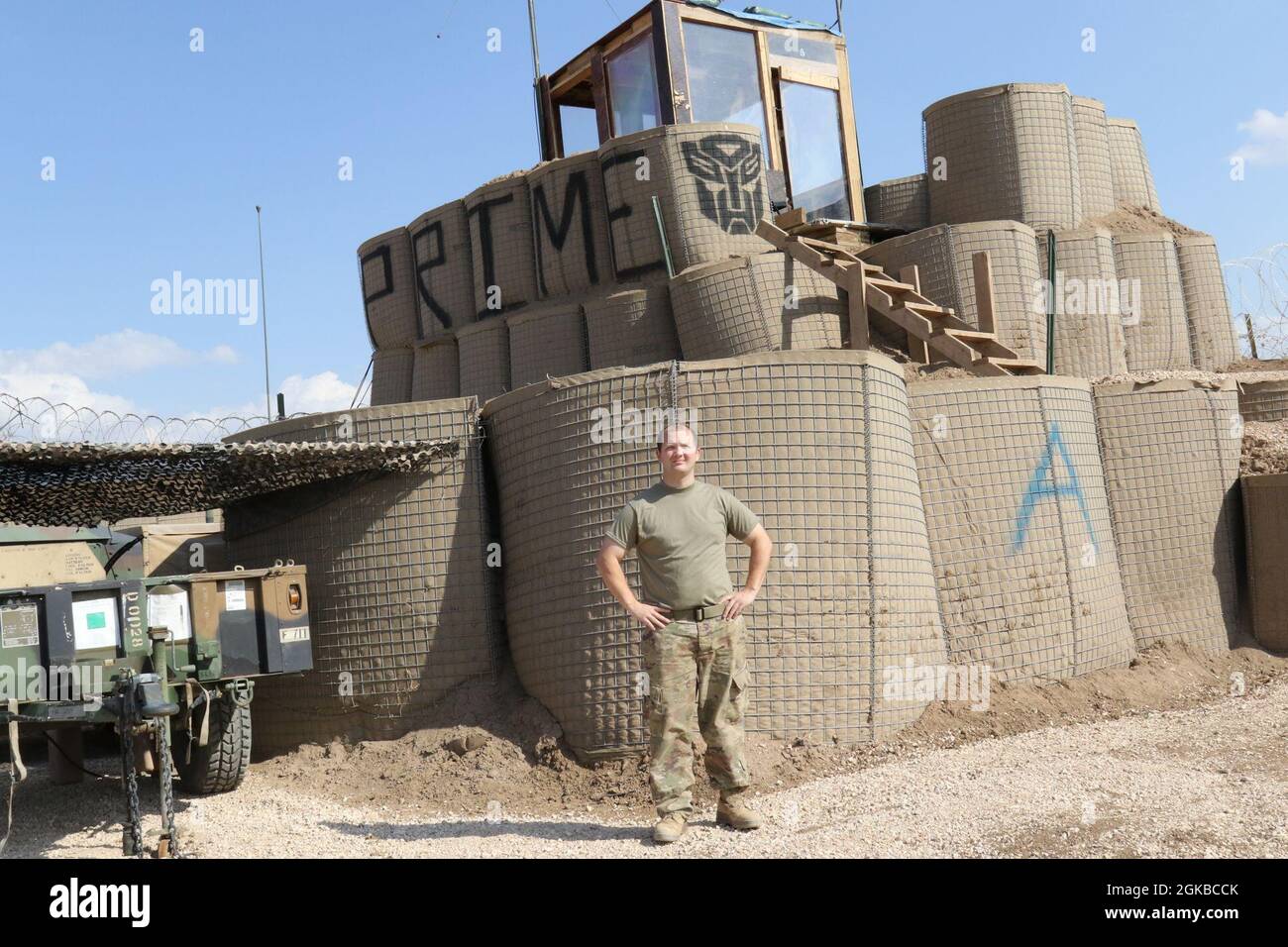 U.S. Army Sgt. Justin Mason, air traffic controller with Foxtrot ...