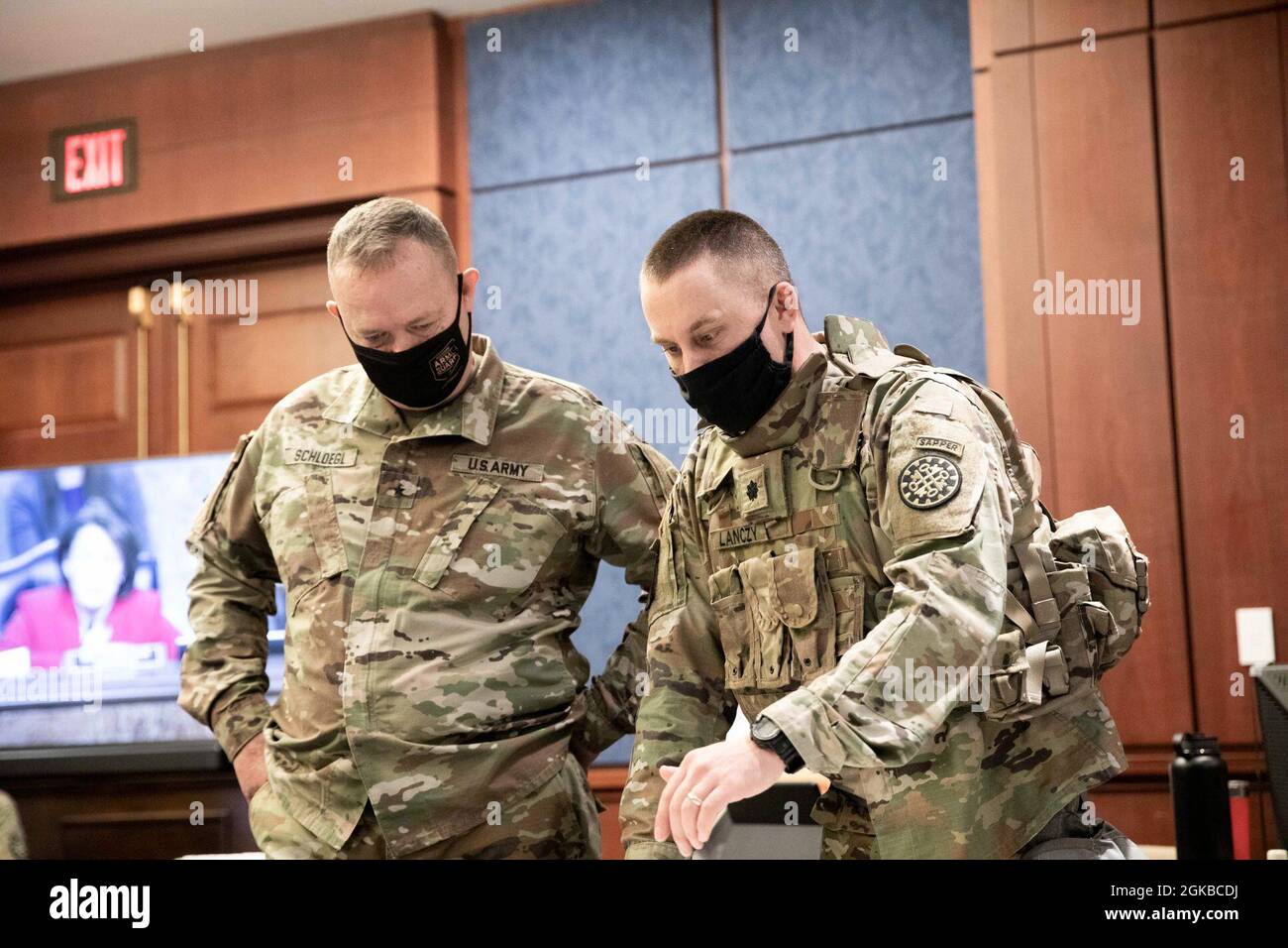 Michigan national guard assistant adjutant general hi-res stock ...