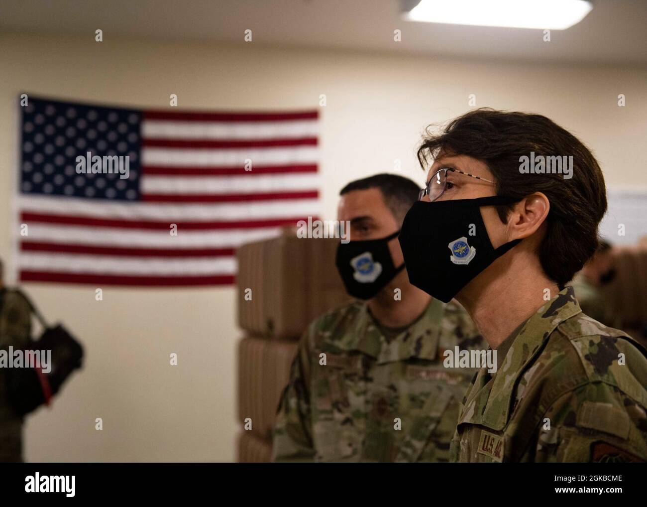 U.S. Air Force Gen. Jacqueline Van Ovost, Air Mobility Command ...