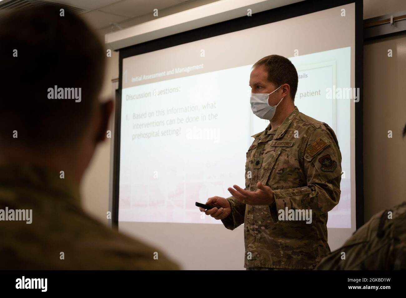 U.S. Air Force Lt. Col. Brent Feldt, 60th Surgical Operations Squadron ...