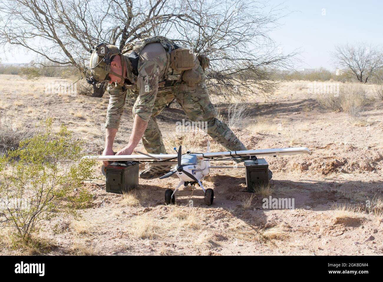 An Explosive Ordnance Disposal Technician with the 749th EOD Company ...