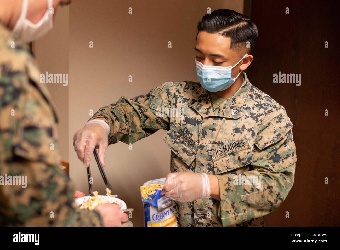 A U.S. Marine with the Marine Corps Information Operations Center ...