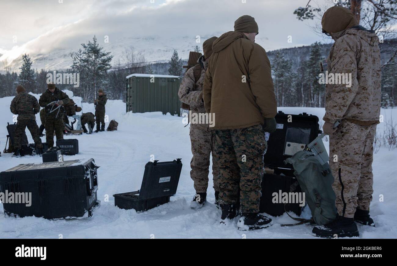 U.S. Marines with Marine Rotational Force Europe 21.1 (MRF-E), Marine ...
