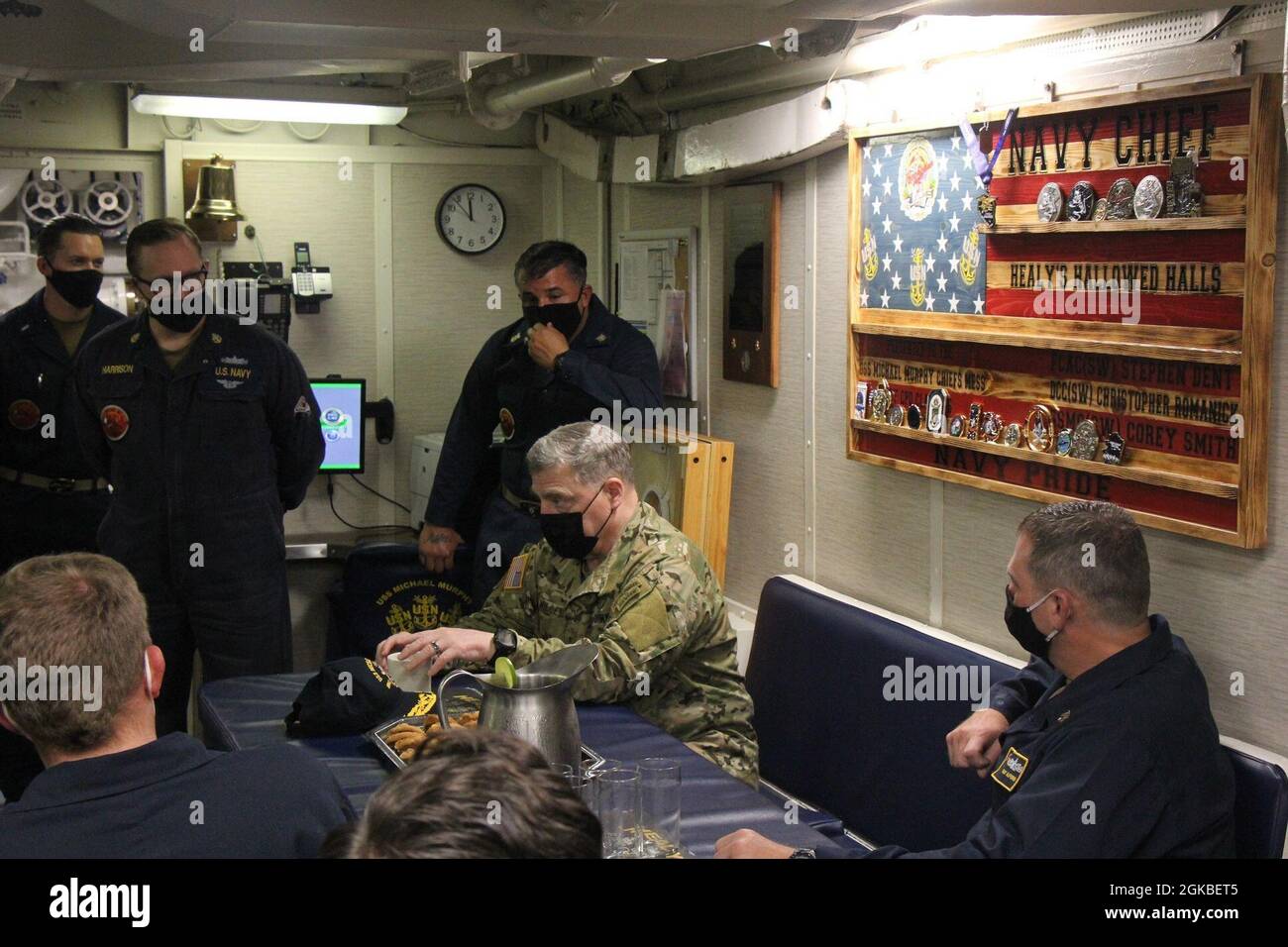 210304-N-BN188-2018 PACIFIC OCEAN (March 4, 2021) Chairman of the Joint ...