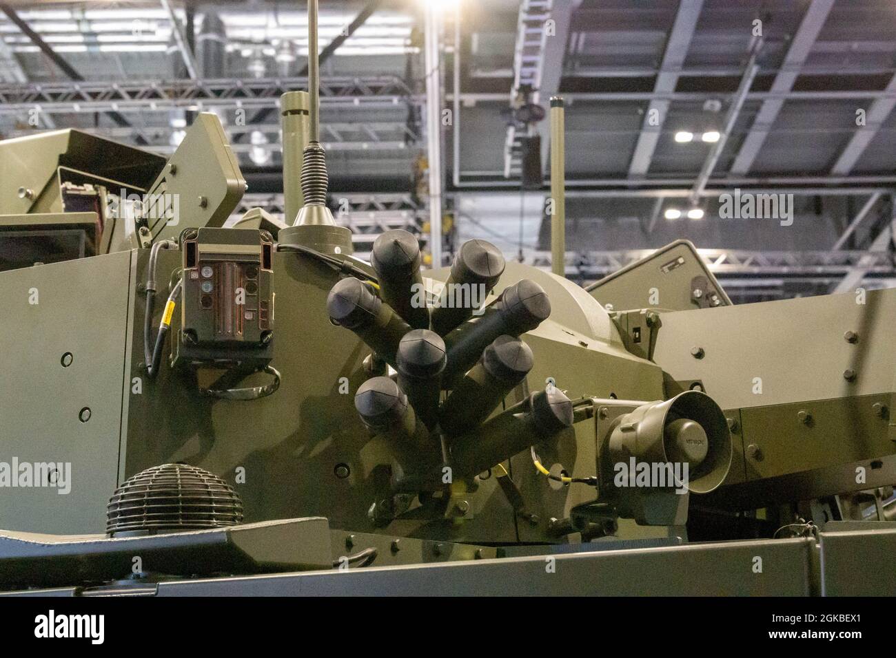 London, UK. 14th Sep, 2021. DSEI (Defence, Security Equipment ...